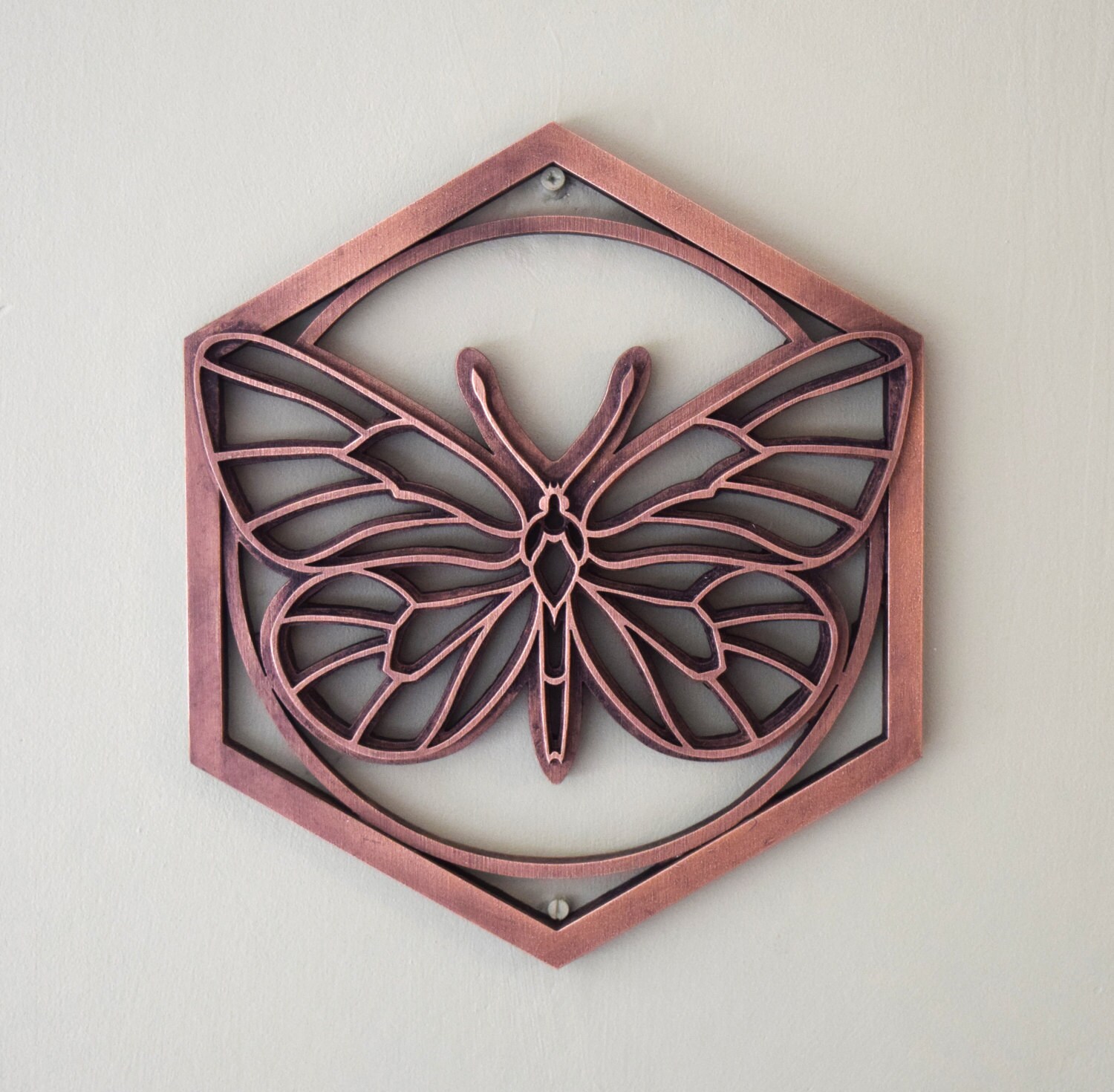 Bronze Resin Butterfly Plaque - Etsy UK