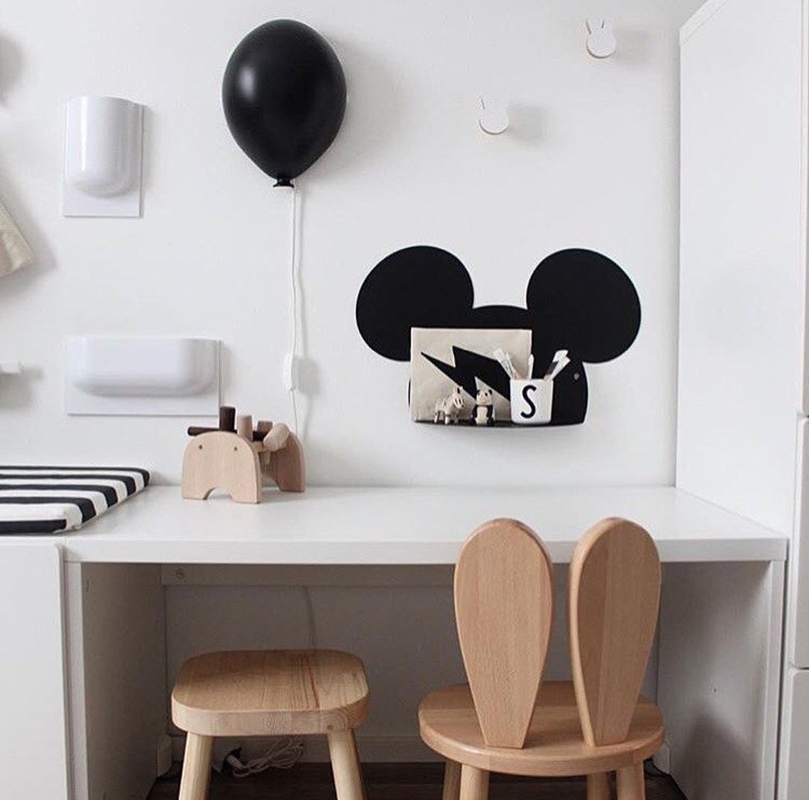 Metal Mickey Mouse Shelf for Baby Nursery Kids Room Wall - Etsy