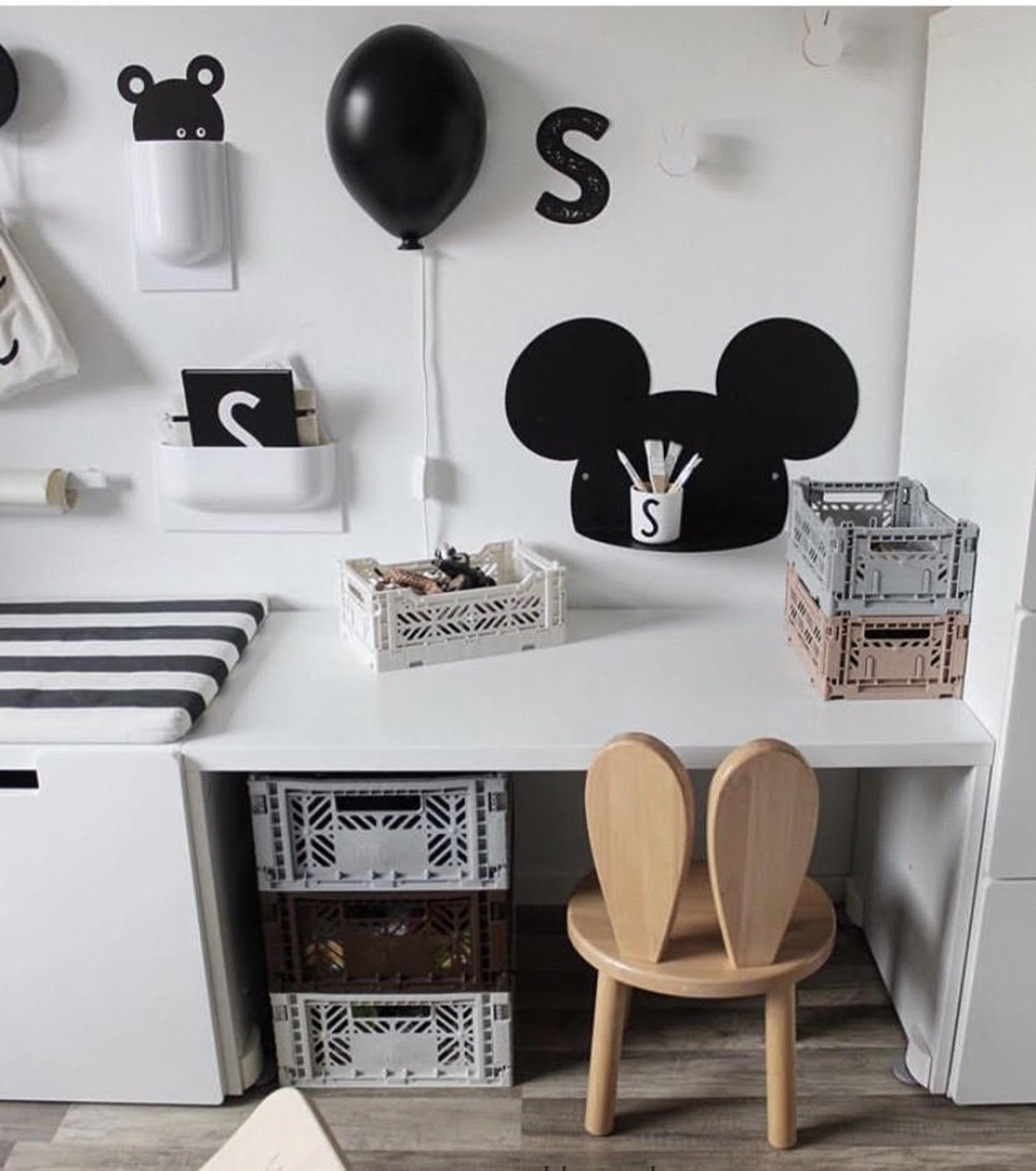 Metal Mickey Mouse Shelf for Baby Nursery Kids Room Wall - Etsy