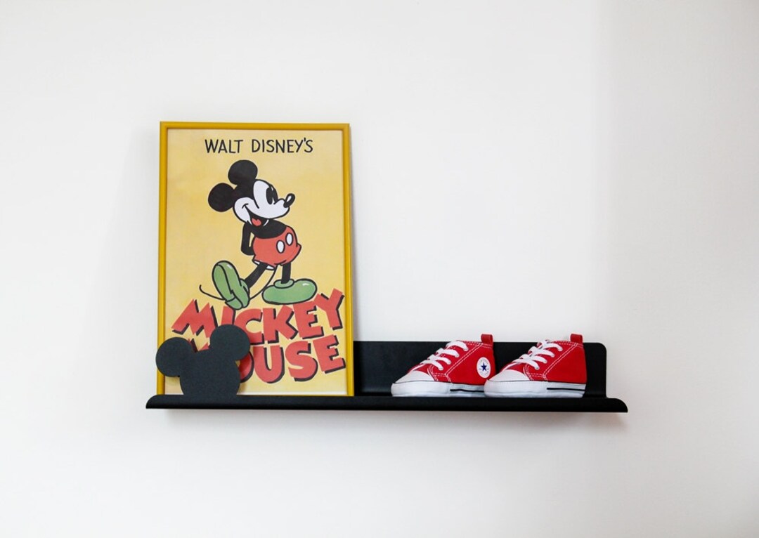 Metal Steel Shelf Mickey Mouse for Nursery Kids Room - Etsy