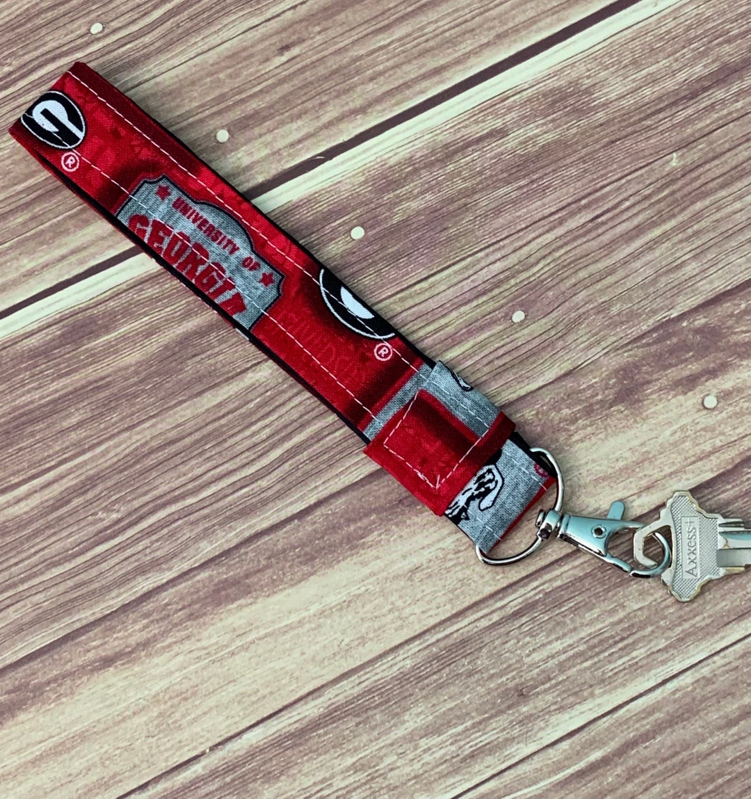 Go Team University of Georgia Inspired Key Fob Key Chain - Etsy