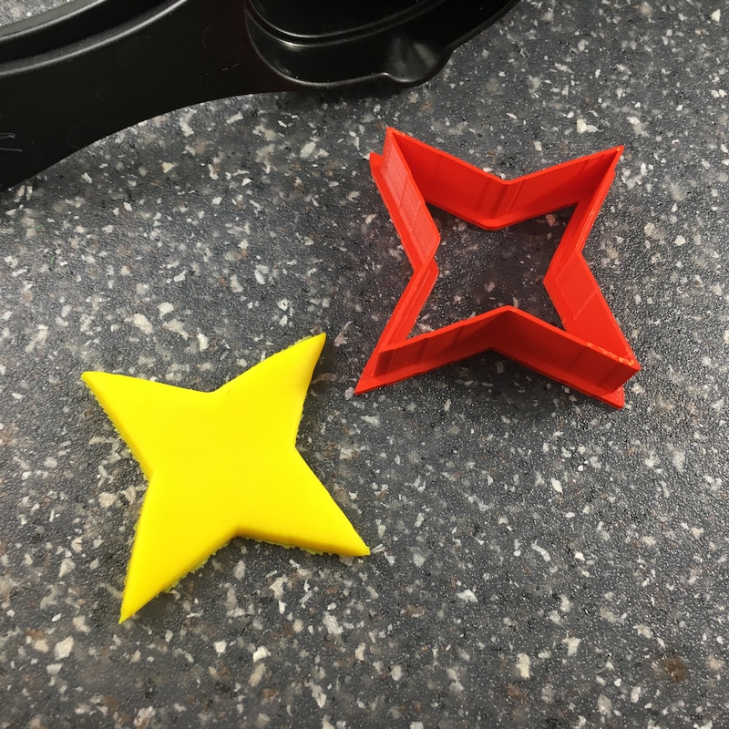 Ninja Star Cookies - Etsy