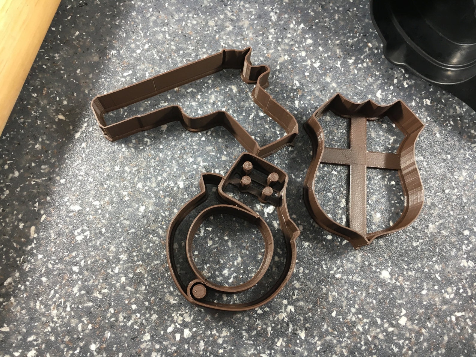 Police Themed Cookie Cutter Set - Etsy