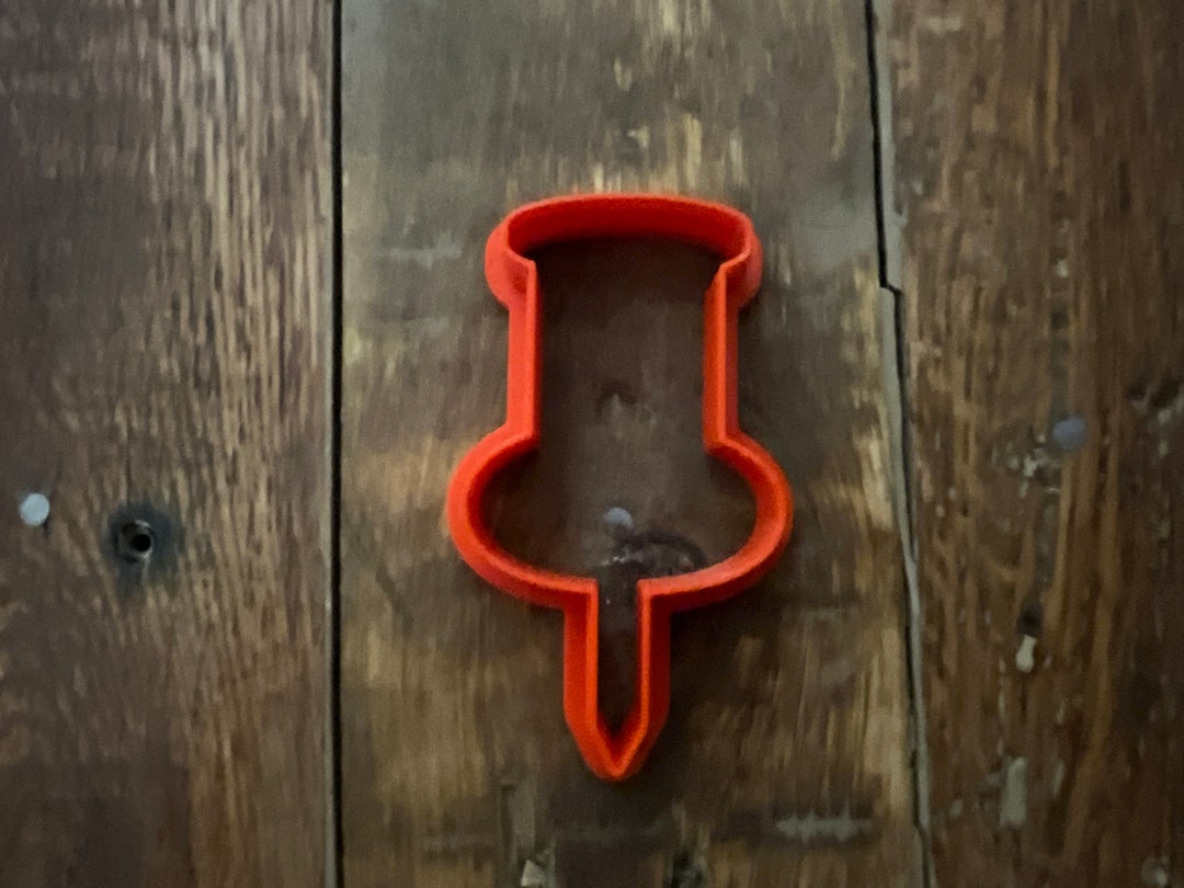 Push Pin Shape Cookie Cutter - Fun Office-themed Baking Tool for ...
