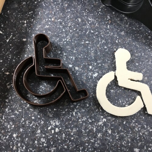 Handicap Sign Funny Decal. Stick Figure Dragging Stick Figure. - Etsy