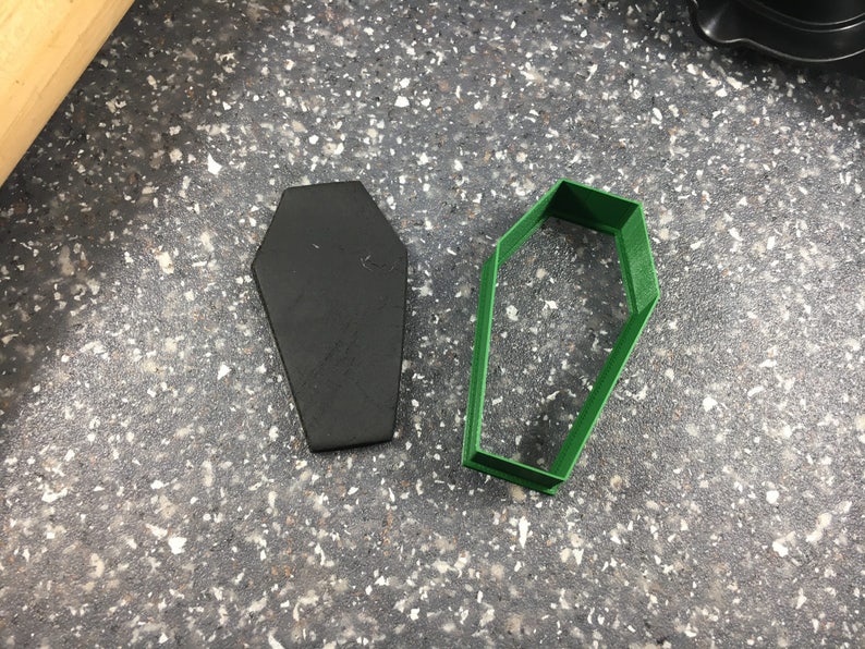 Coffin Cookie Fondant Cutter - Etsy
