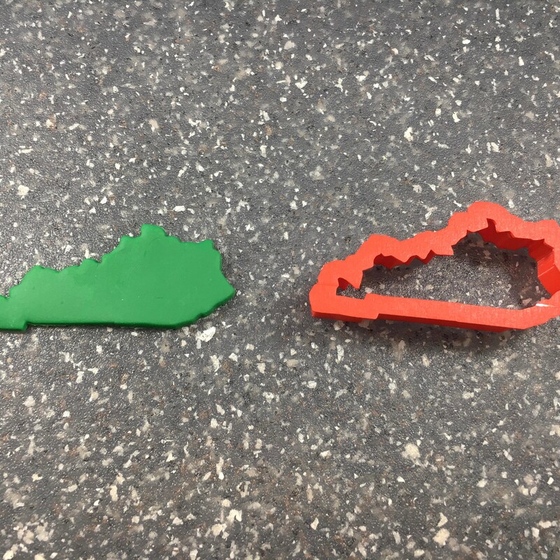 Kentucky State Shape - Etsy