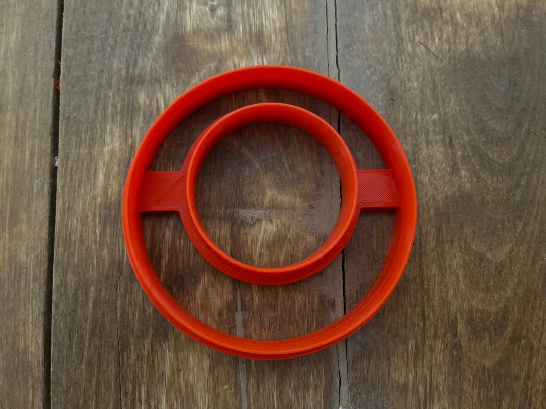 Medium Circle in Circle Shape Cutter - Etsy