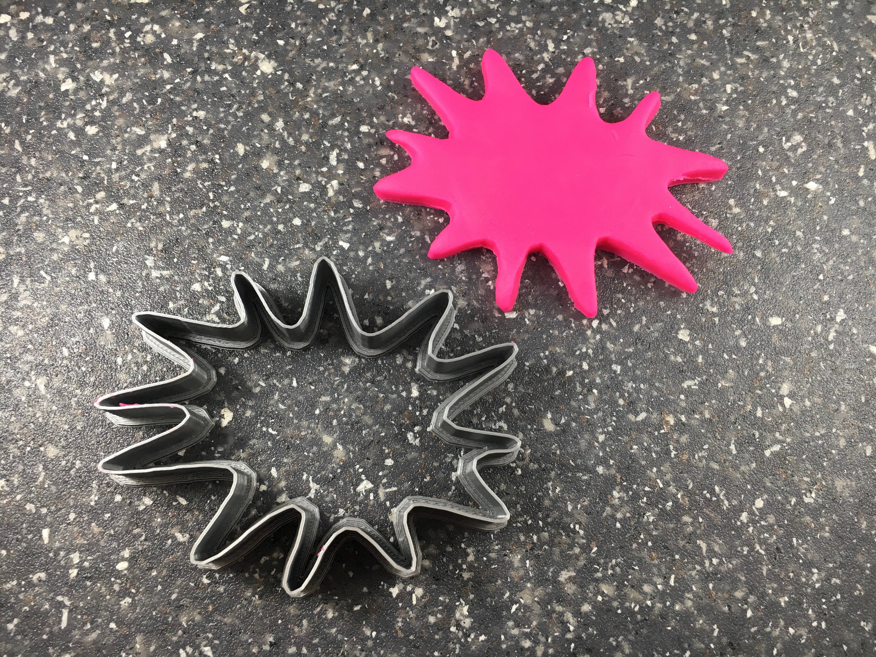 Paint Splatter Shape Cutter not Metal - Etsy