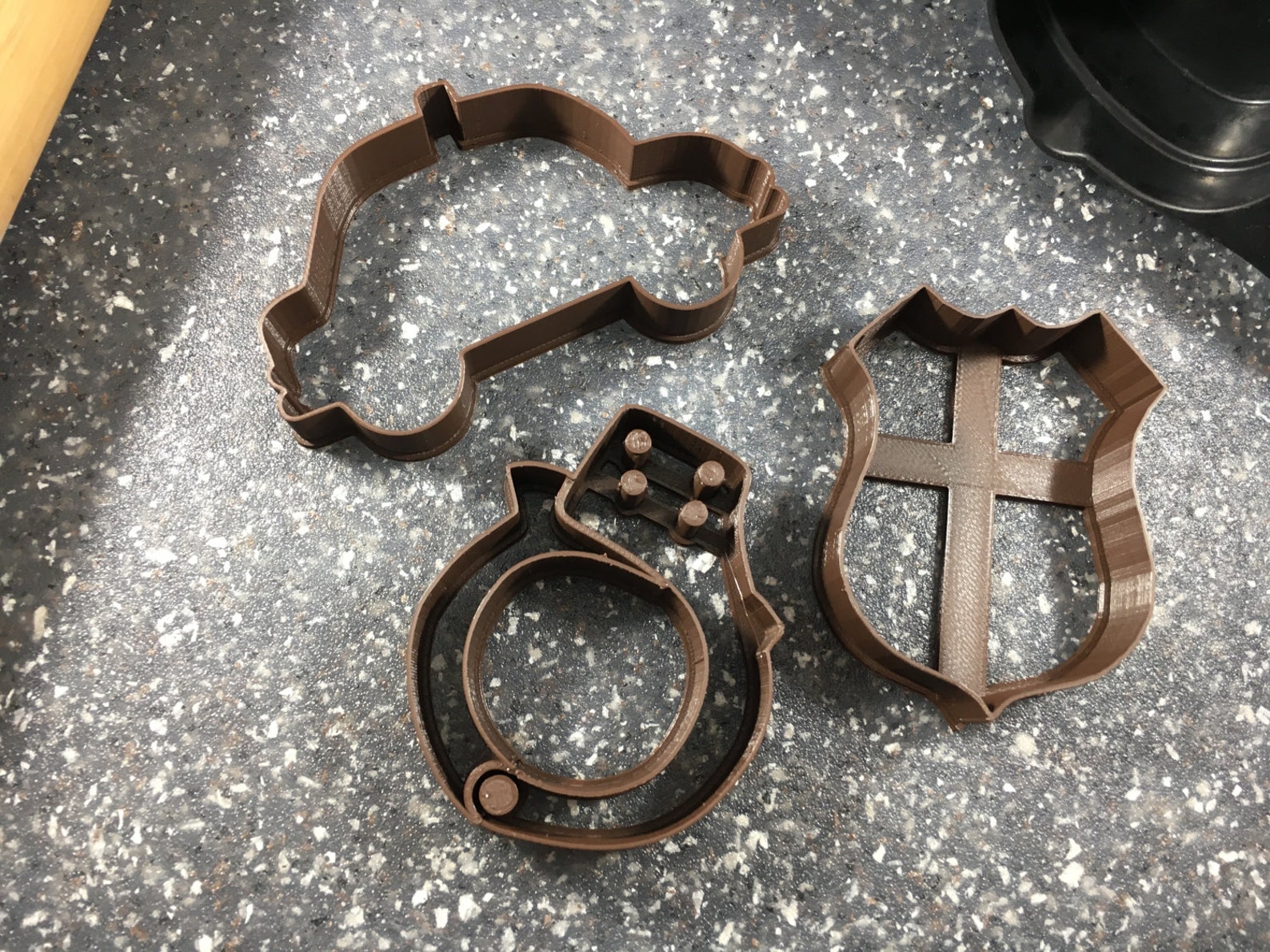 Police Themed Cookie Cutter Set - Etsy