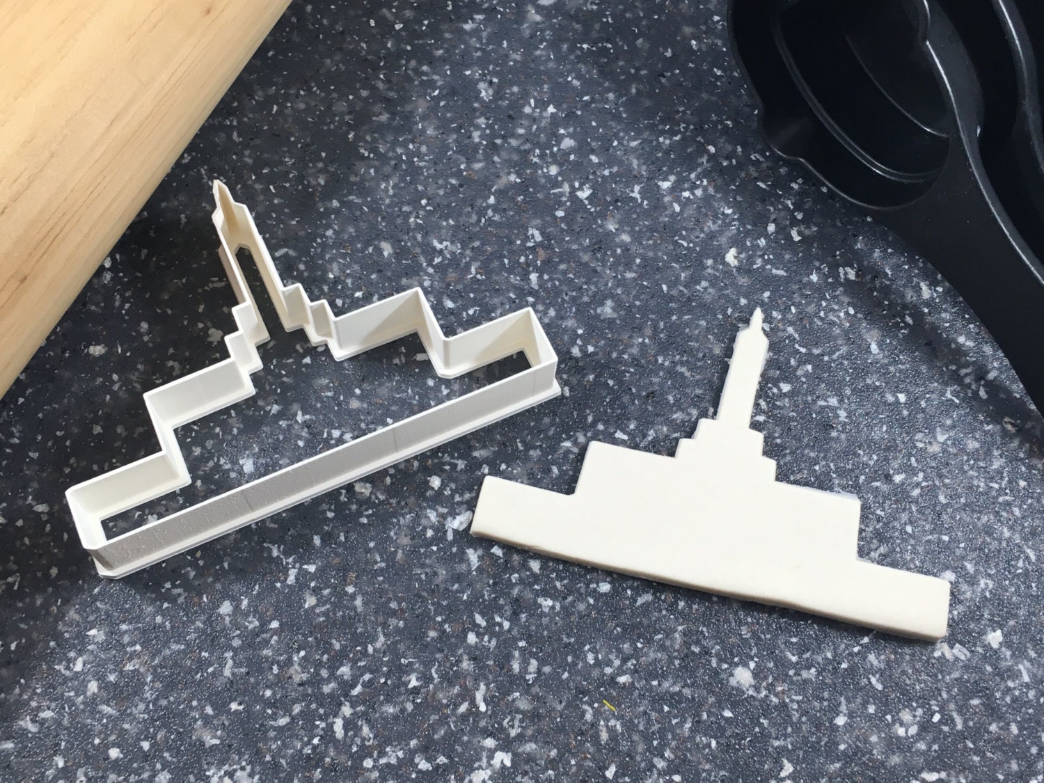Los Angeles CA Temple Cookie Cutter – Perfect for Baking, Fondant ...