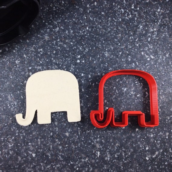 Elephant Cookie Cutter - Etsy