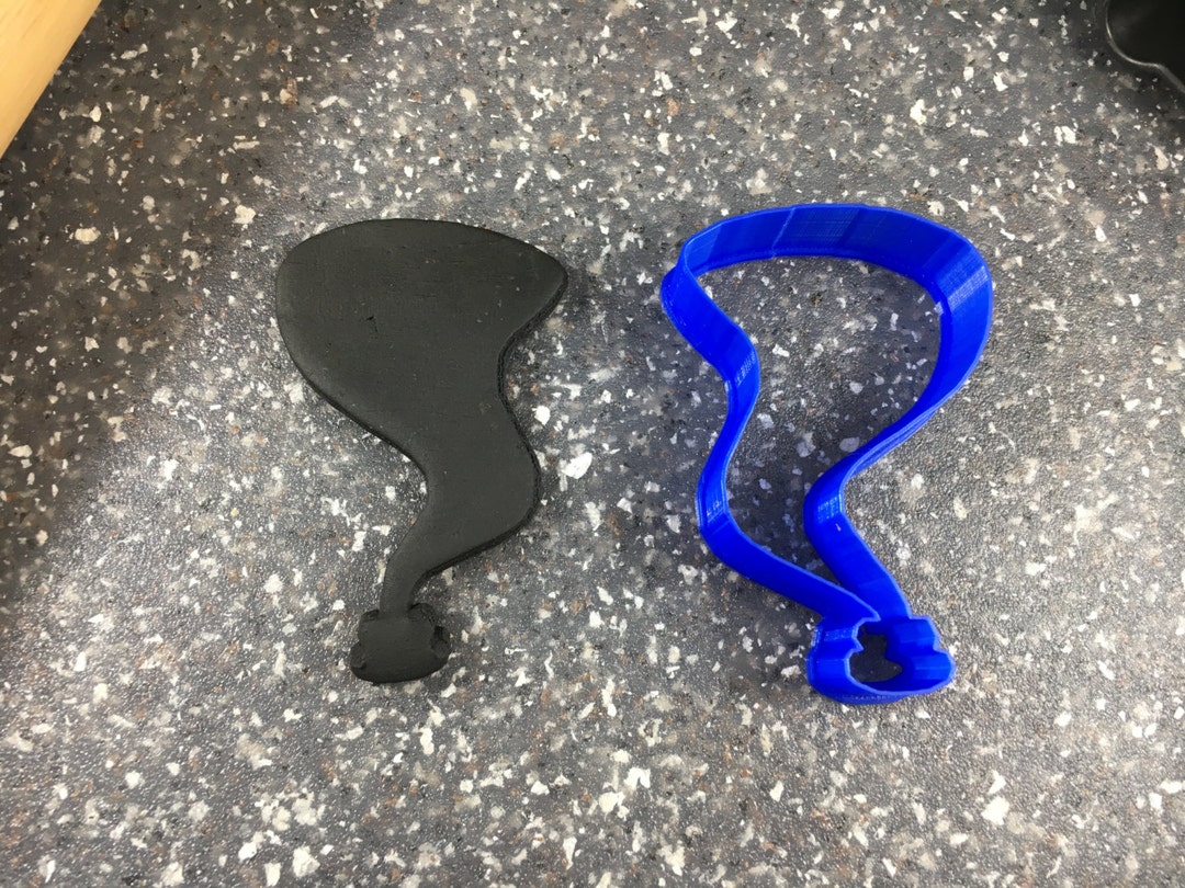 Tornado Shape Cookie Cutter - Whimsical Weather Design for Baking ...