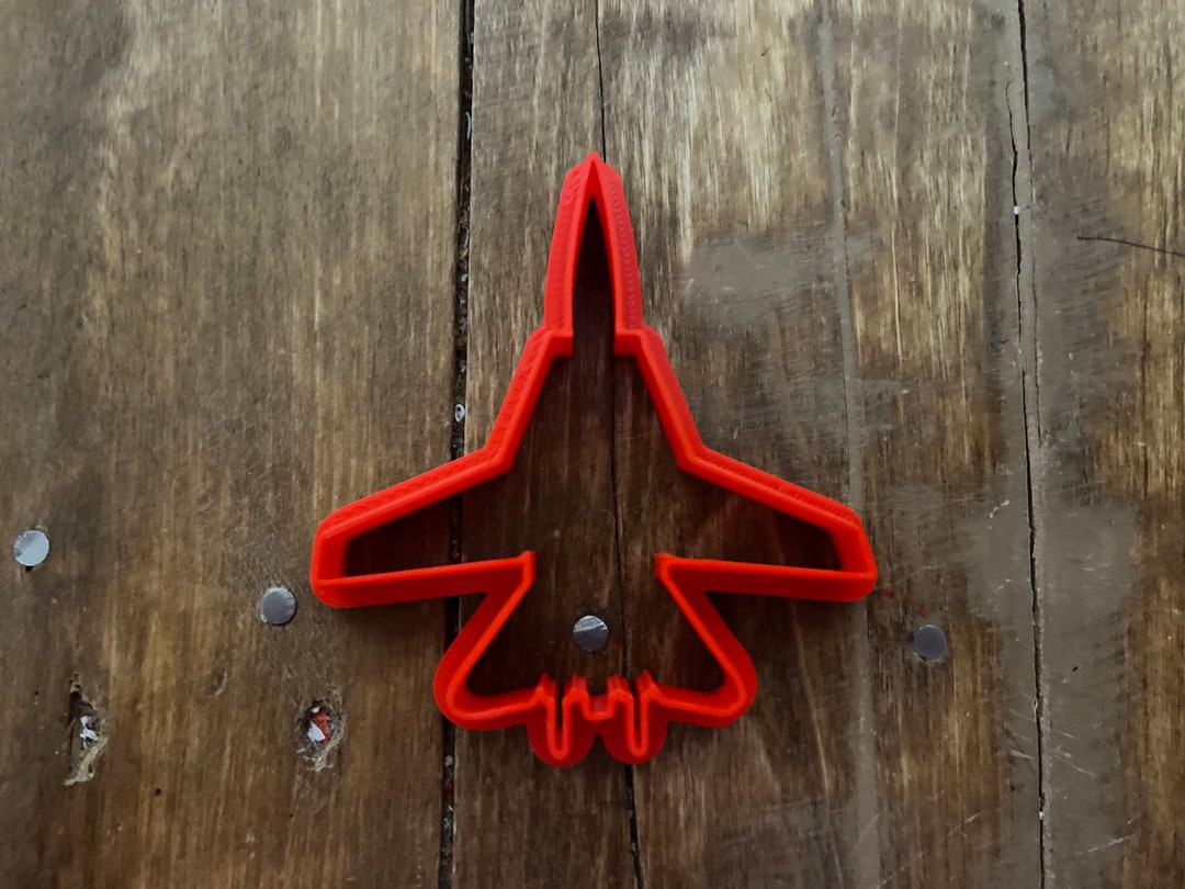 F-14 Tomcat Wings Open Silhouette Cutter Shape - Etsy