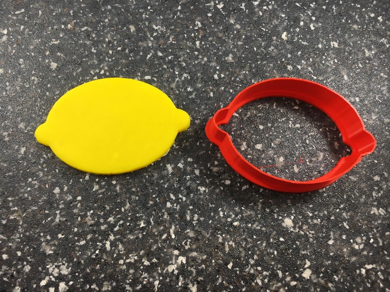 Lemon Shape Cookie Cutter - Etsy