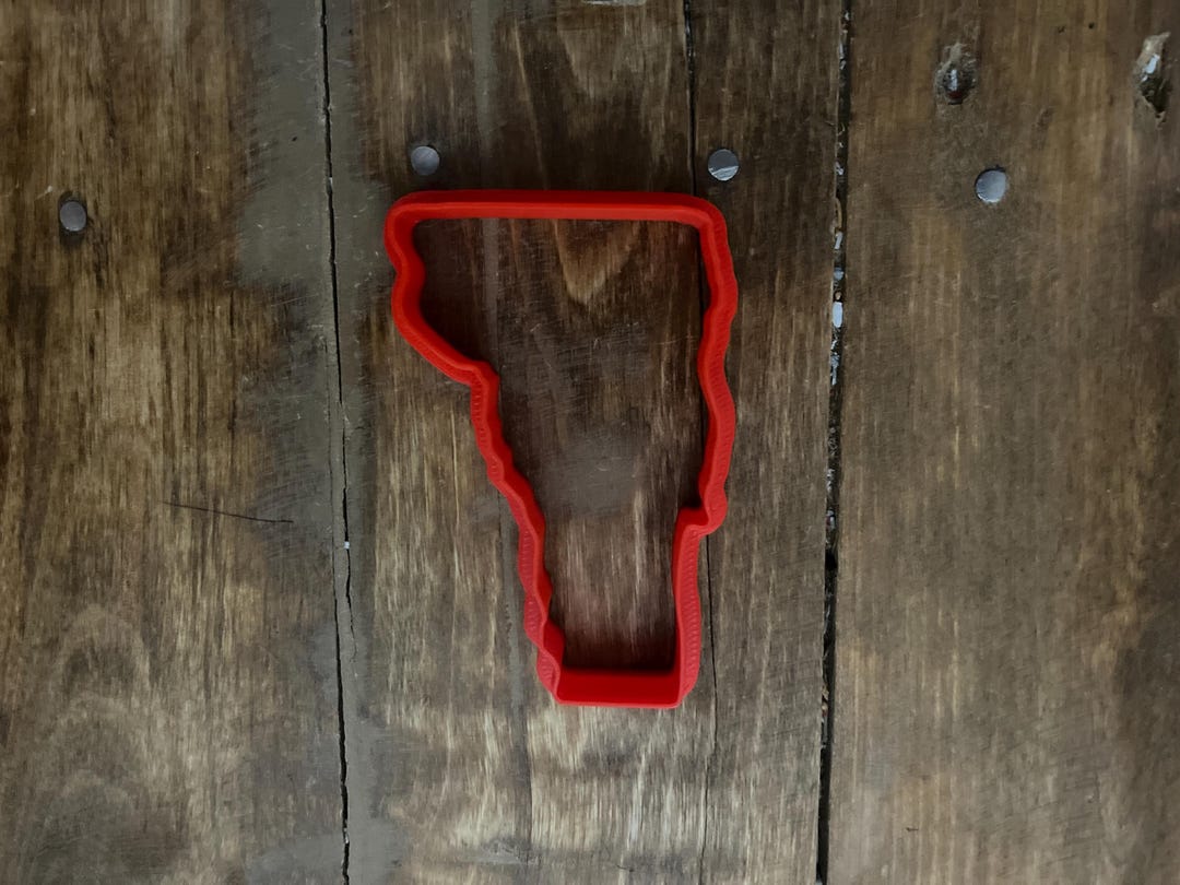 Vermont State Shape Cookie Cutter – Perfect for Baking, State Pride ...