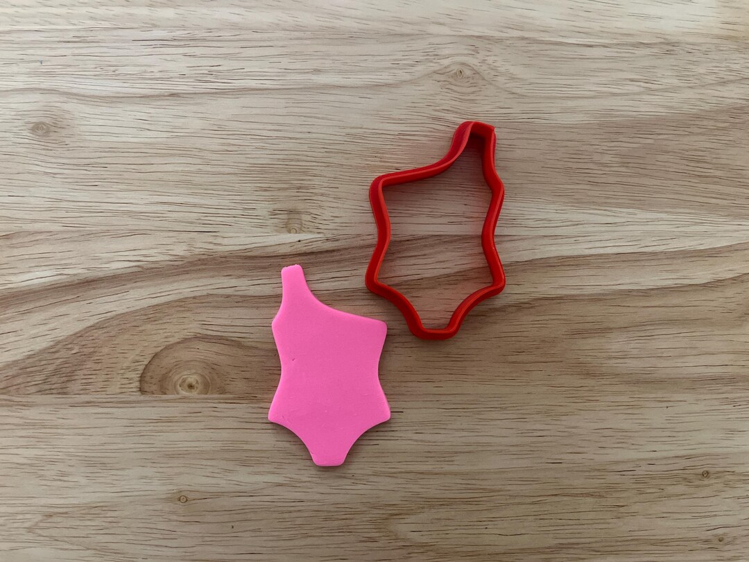 Single Shoulder Swim Suit Cookie Cutter, Fashion-themed Baking Mold ...