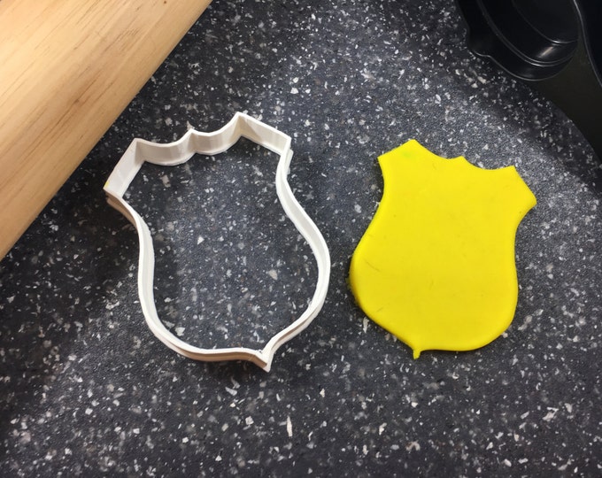 Police Badge Cookie Cutter - Etsy
