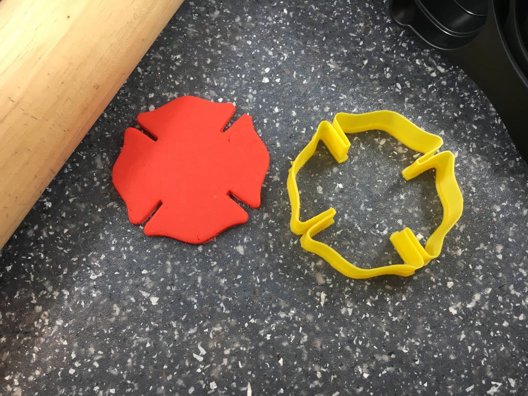 Fireman Cross Shape Cutter - Etsy