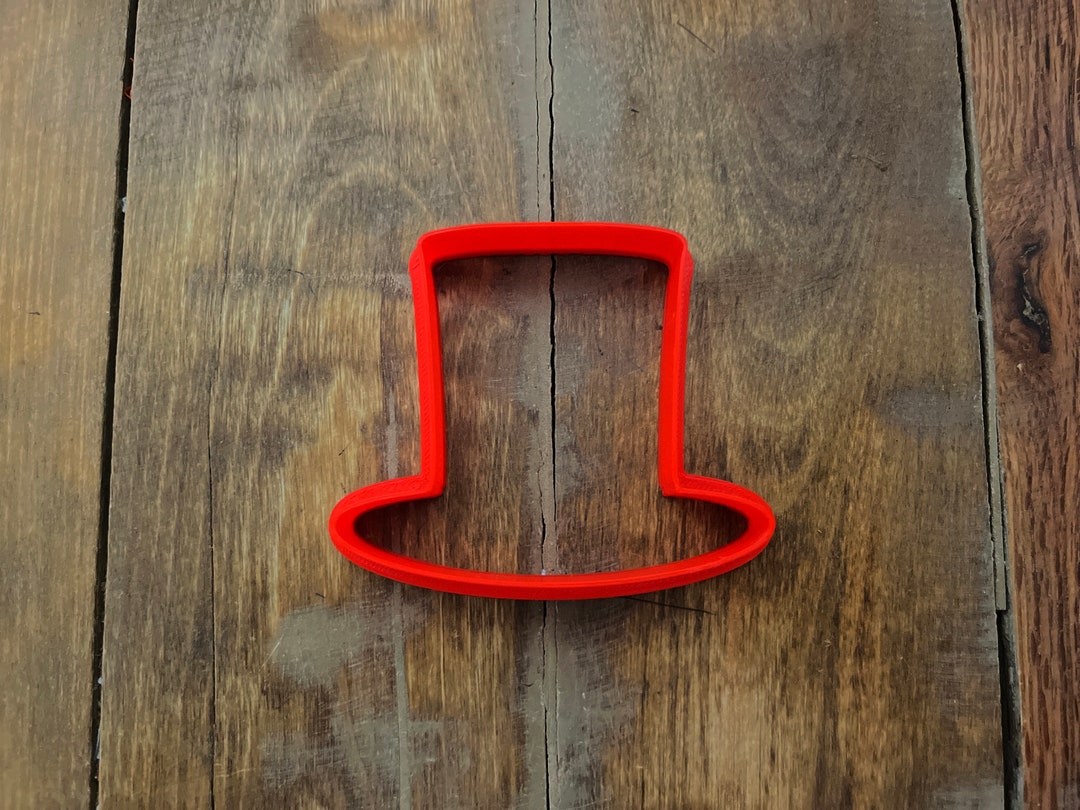 Top Hat Cookie Cutter Tip Your Hat - Etsy