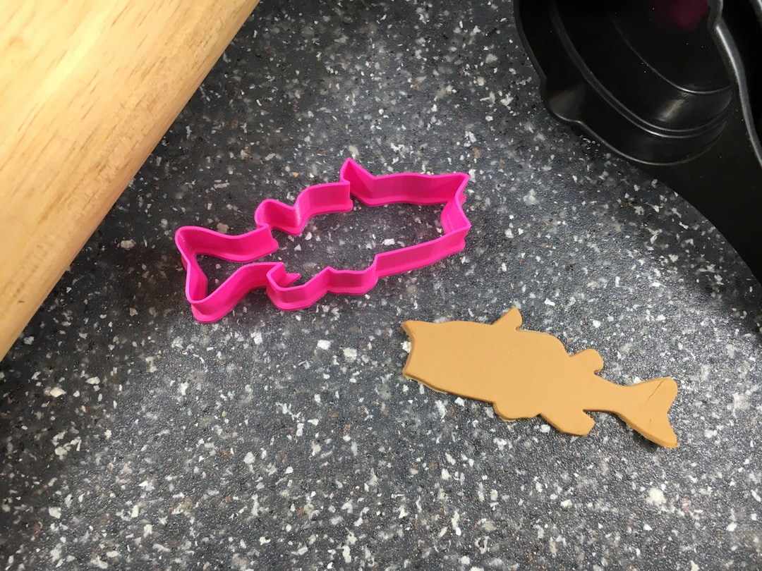 Largemouth Bass Cookie Cutter - Etsy