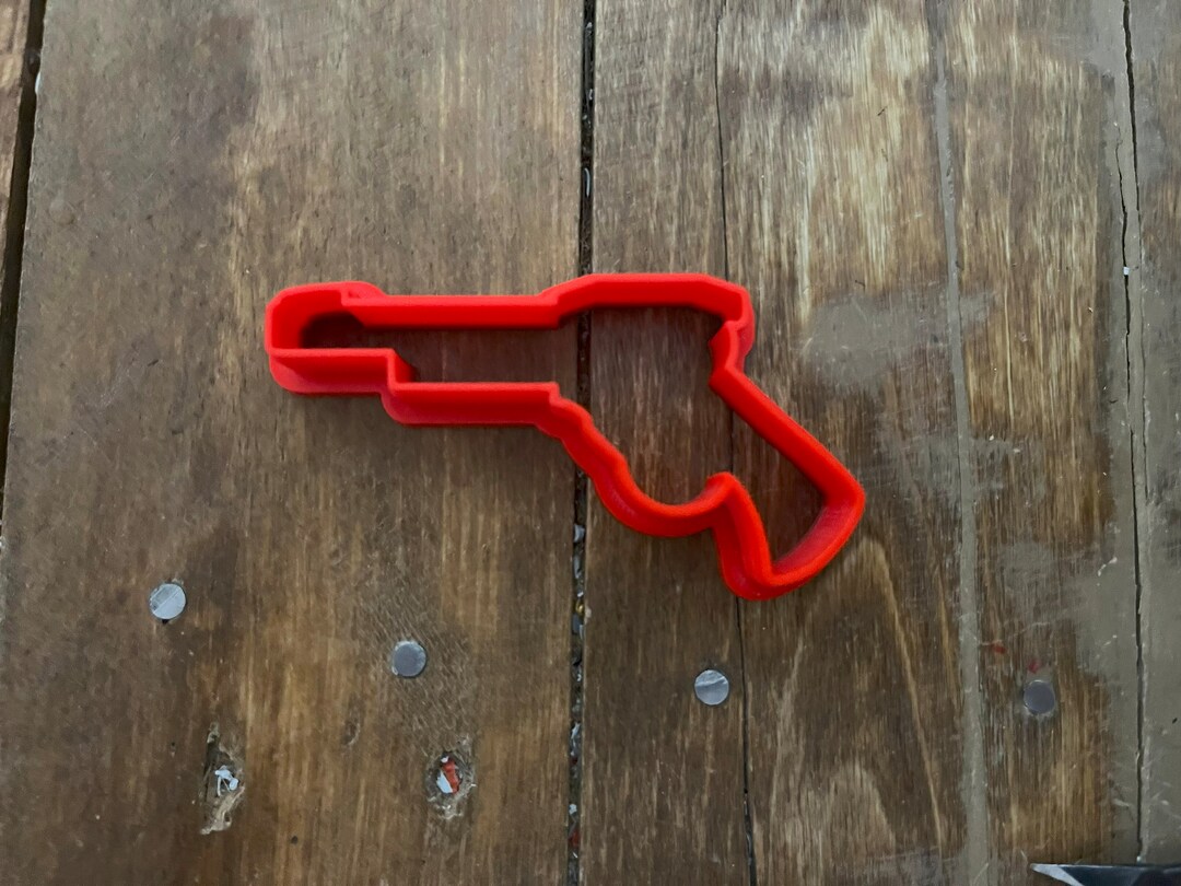 Revolver Gun Cookie Cutter - Lock and Load Your Baking Skills - Etsy