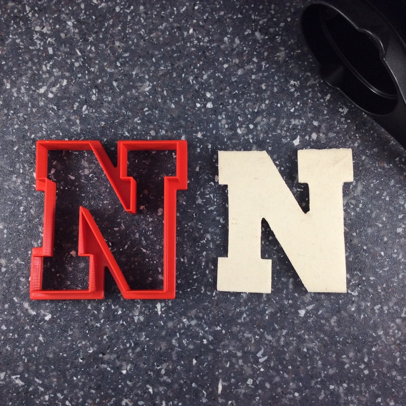 N Letter Cookie Cutter - Etsy