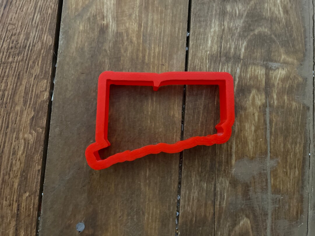 Connecticut State Cookie Cutter - USA Map Shape for Baking & Crafts ...