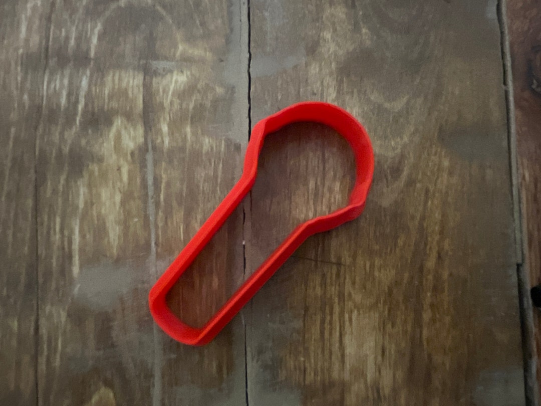 Microphone Shape Cutter – Fun Design for Baking, Crafts, and Music ...
