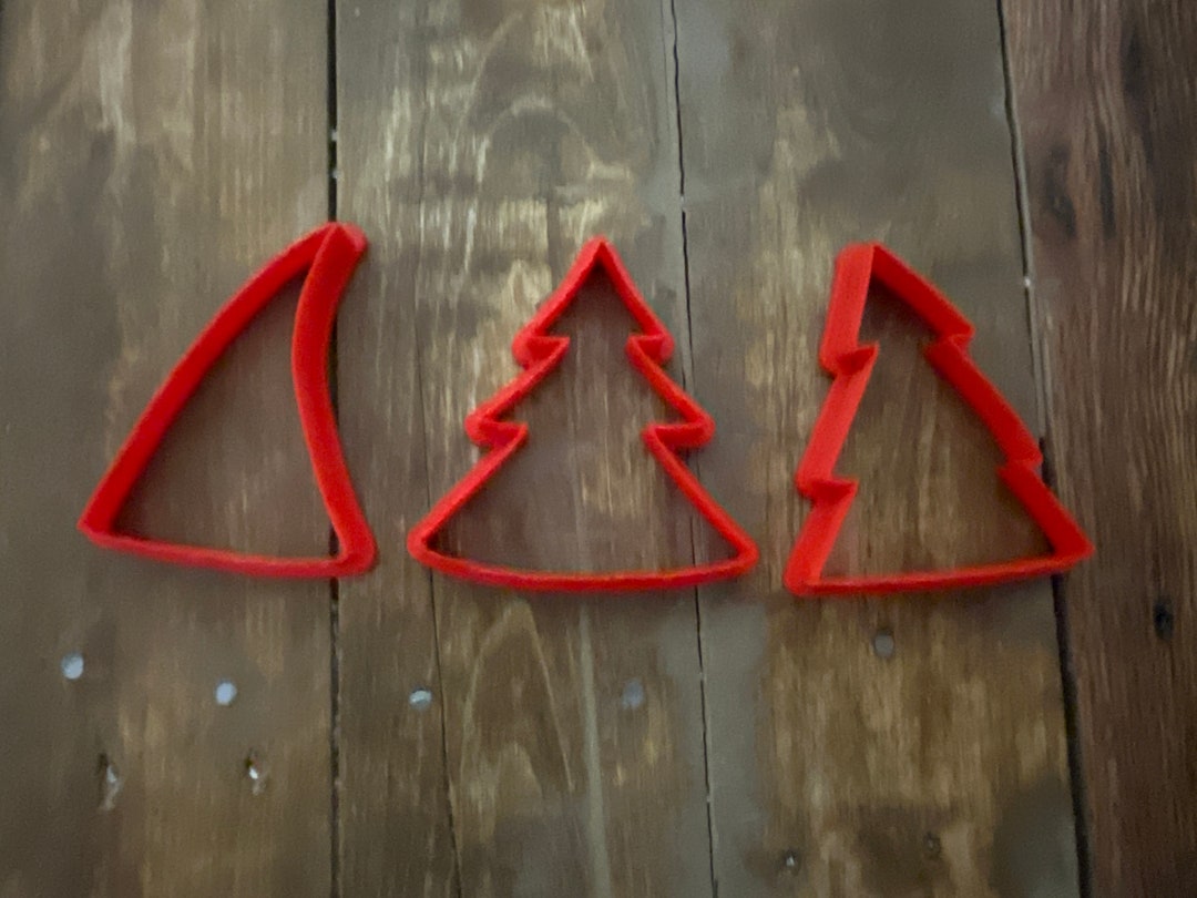 Tree Shape Cutter Set for Baking and Crafts - Etsy
