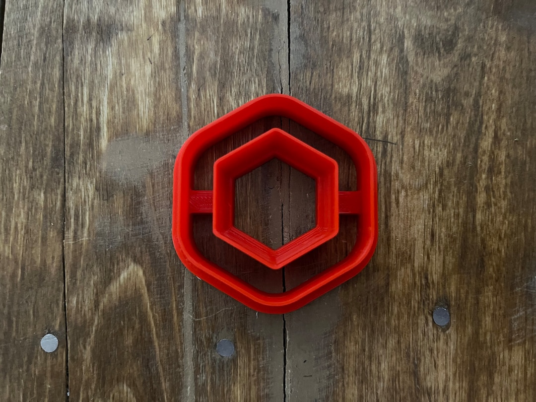 Rounded Hexagon Donut Shape Cutter - Etsy