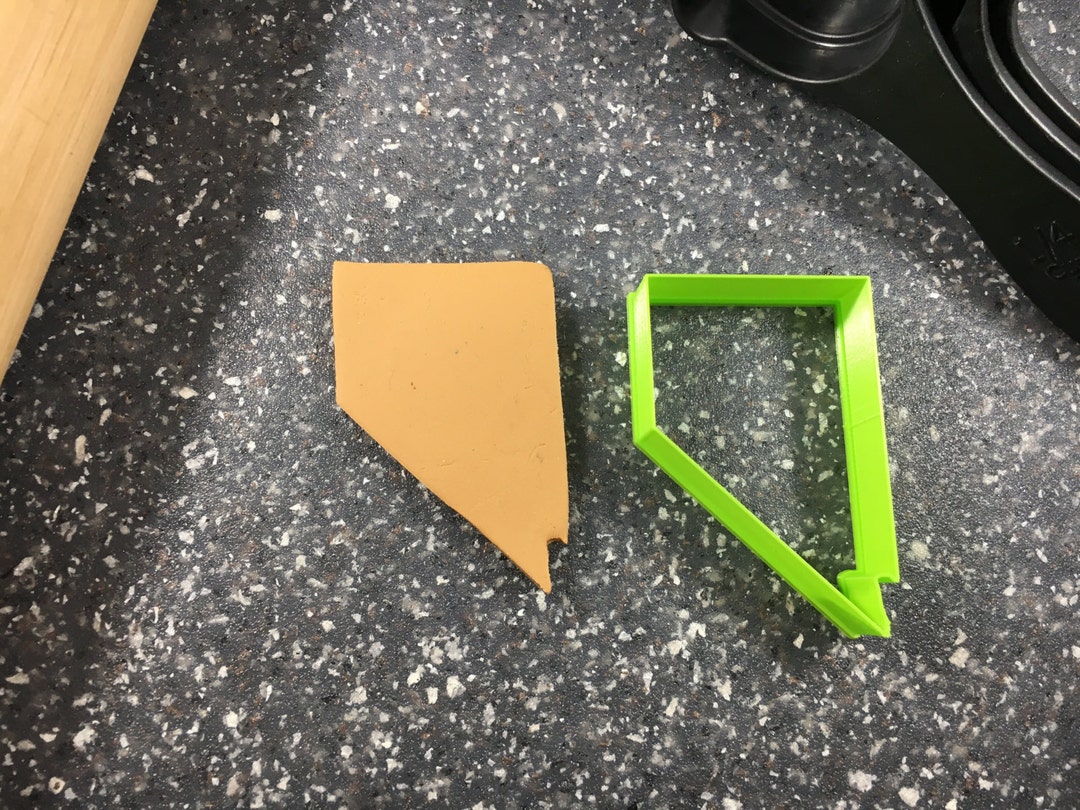 Nevada Shape Cutter – Unique Design for Baking, Crafts, and State ...
