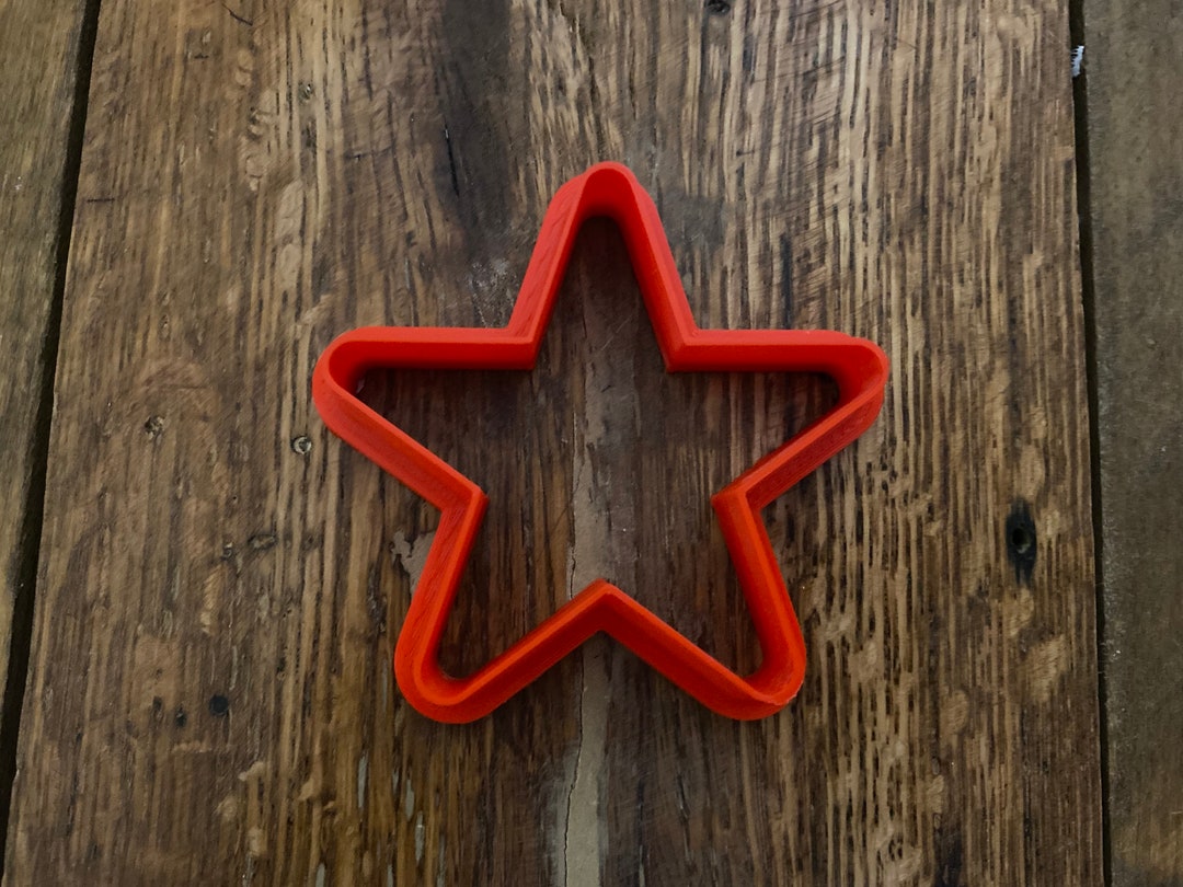 Rounded Star Shape Cutter - Etsy
