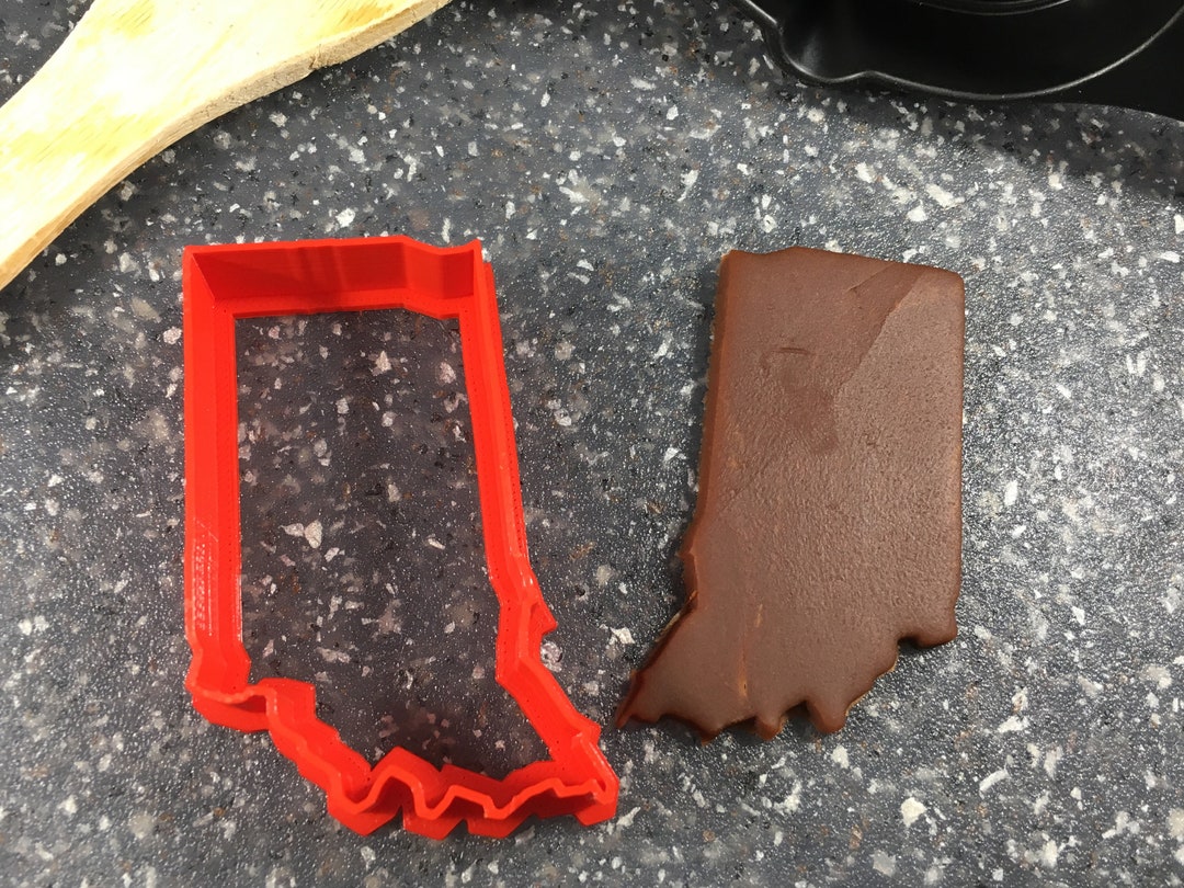 Indiana State Cookie Cutter - Etsy