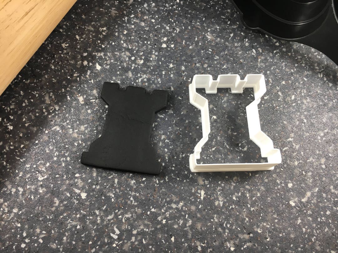 Castle Rook Chess Shape Cookie Cutter – Perfect for Chess-themed Baking ...