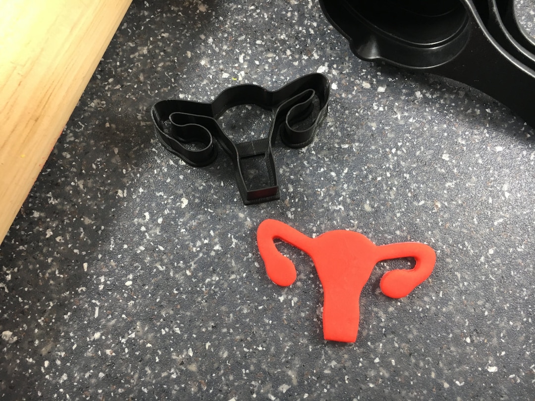 Uterus Shape Cutter – Unique Shape for Baking, Crafts, and Feminine ...