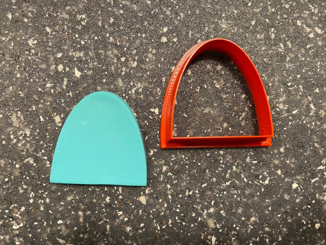 Half Oval Shape Cutter - Etsy