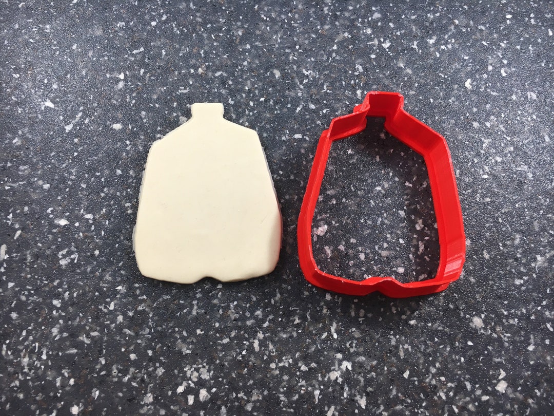 Milk Jug Cookie Cutter: 3D Printed Dairy Baking Tool - Etsy