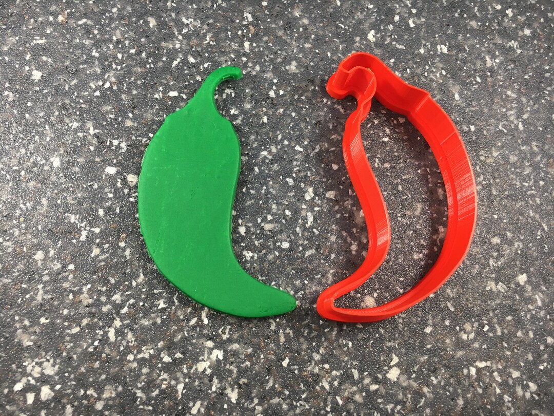 Curved Chili Pepper Shape Cookie Cutter - Etsy
