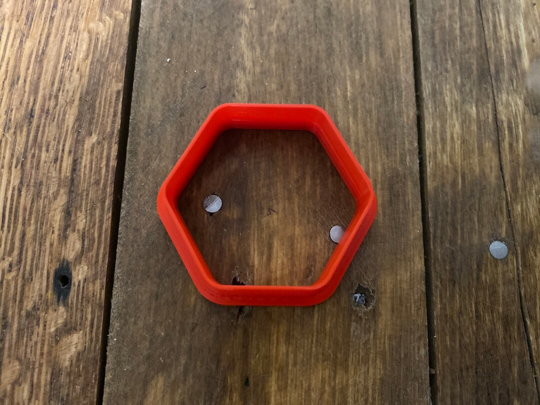 Rounded Hexagon Cutter – Unique Shape for Baking, Crafts, and Modern ...