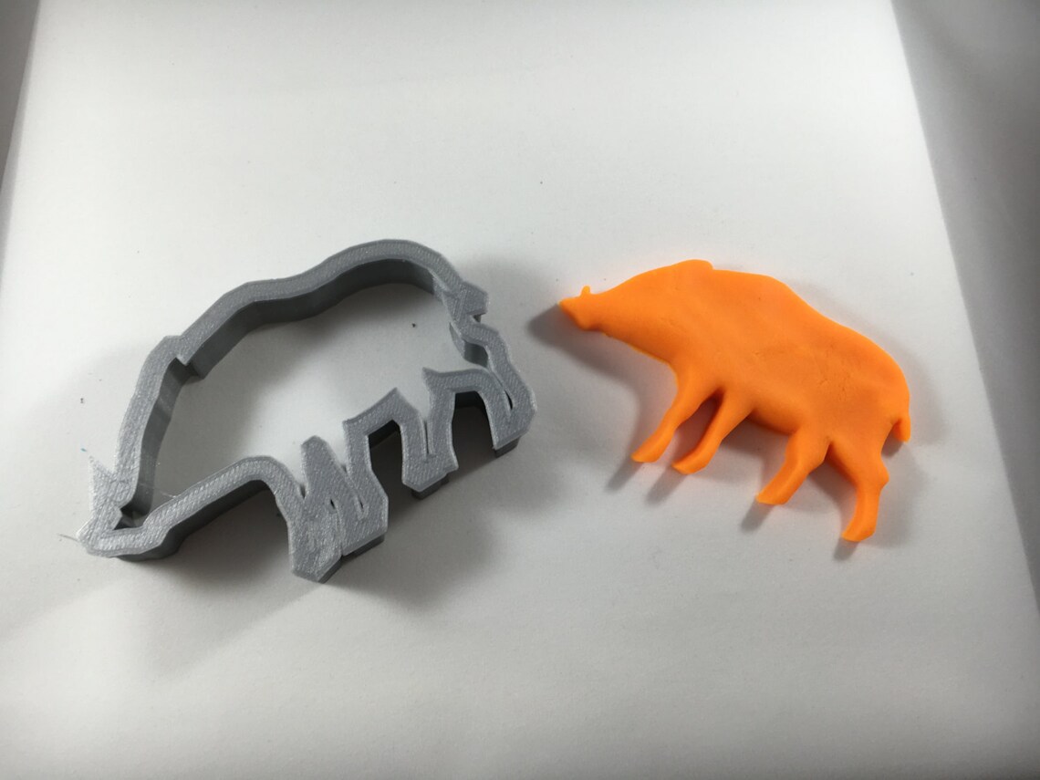 Boar Warthog Shape Cutter advancednot Metal - Etsy