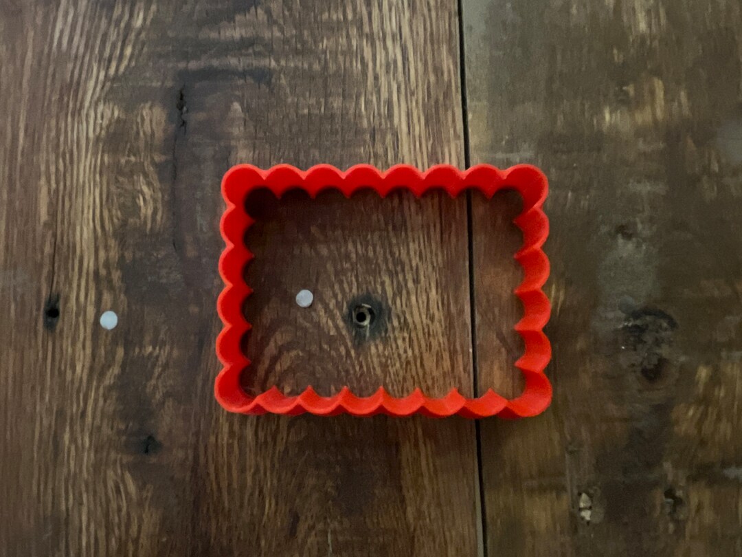 Scalloped Rectangle Shape Cutter - Etsy