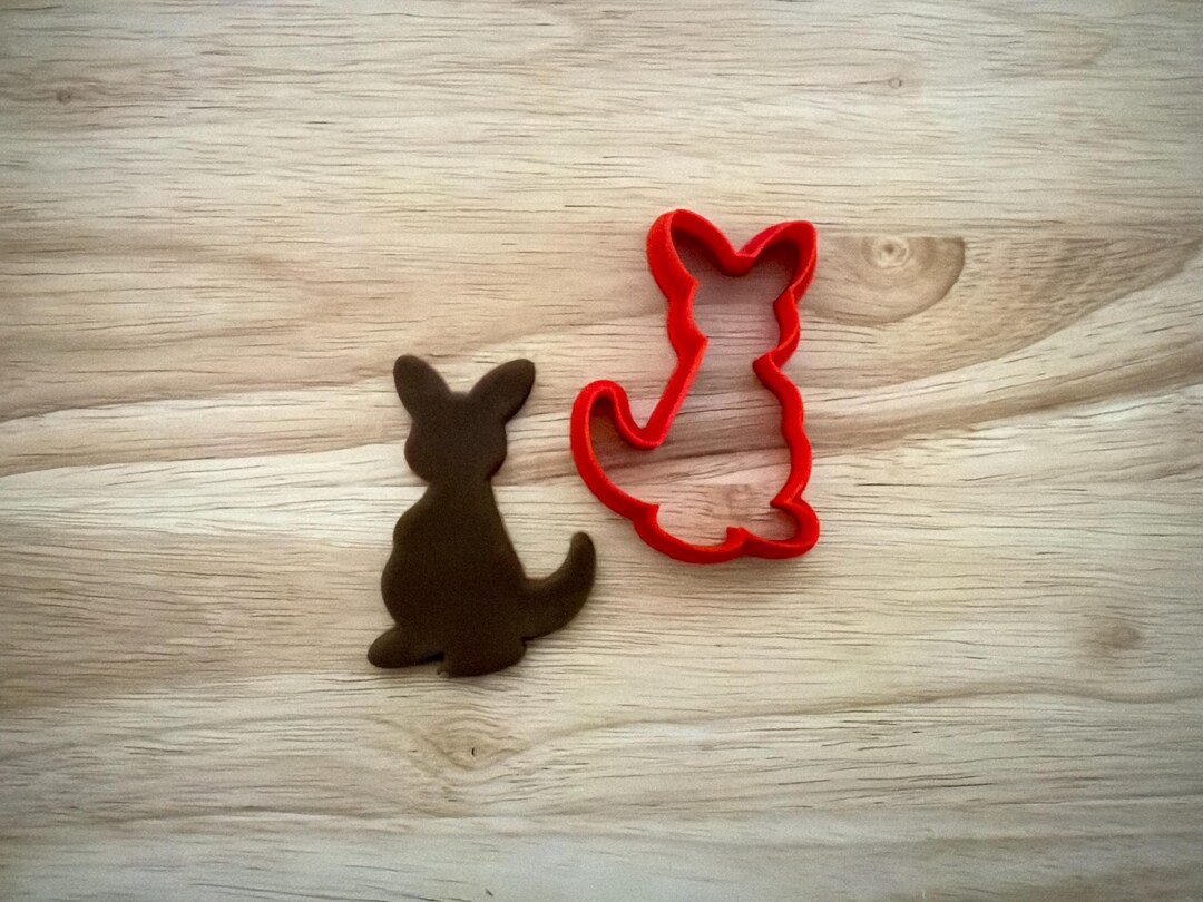 Kangaroo Cookie Cutter Australian Animal Baking Tool for Fun Cookies ...