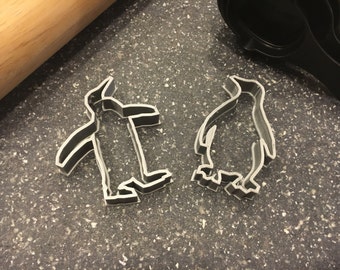 Penguin Cookie Cutter From Mini to Large Animal Bird Polymer Clay ...
