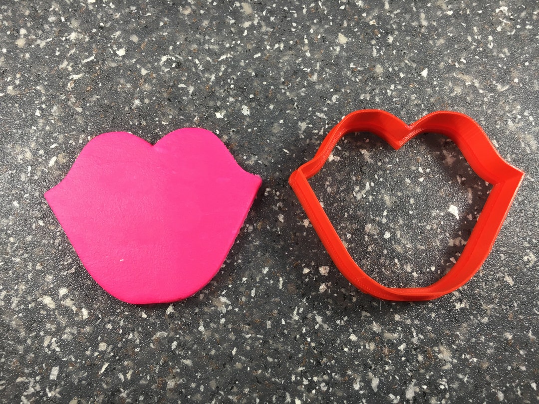 Big Lips Cookie Cutter - Etsy