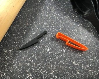 Knife Cookie Cutter or Fondant Cutter and Clay Cutter - Etsy