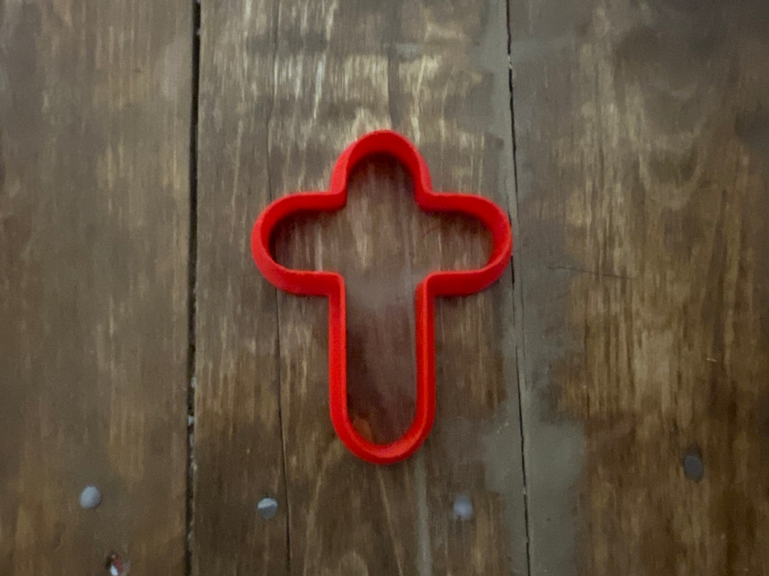 Rounded Cross Shape Cookie Cutter for Baking and Crafts - Etsy