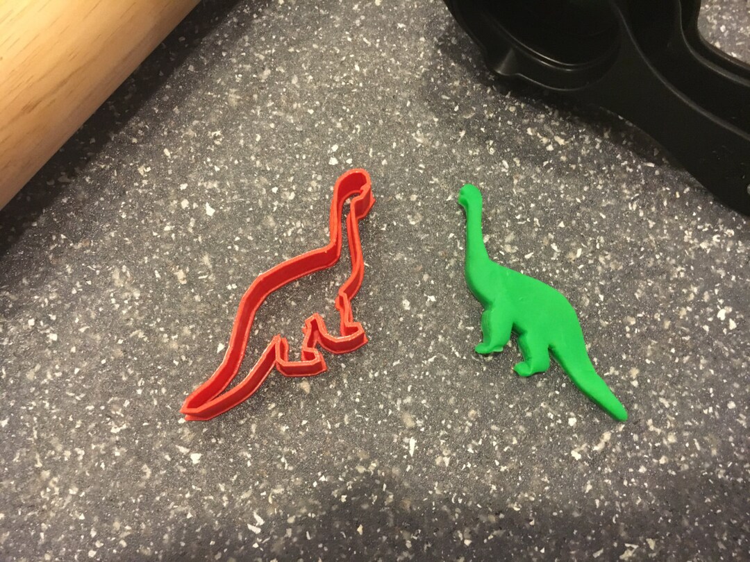 Brontosaurus Cookie Cutter - Etsy