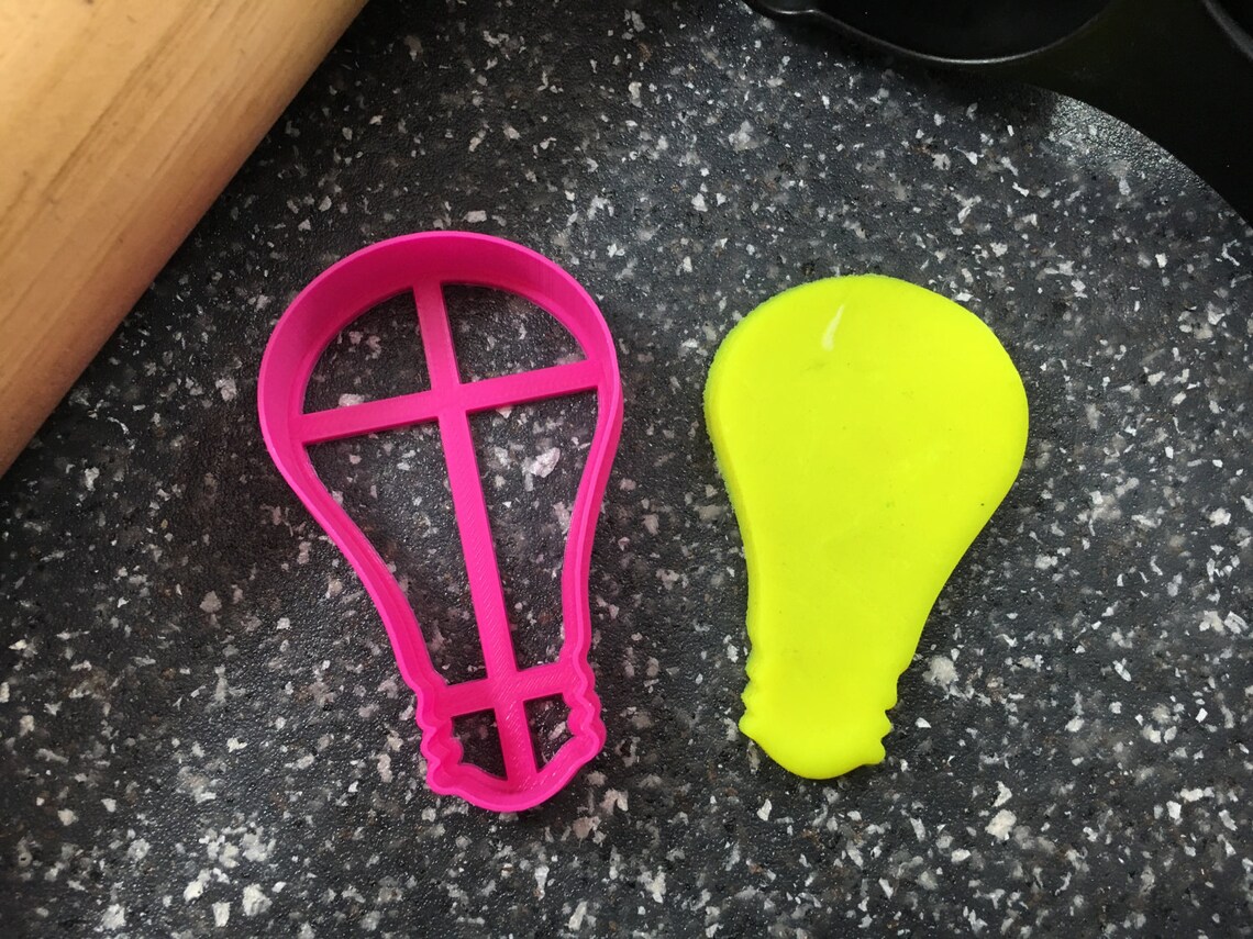 Light Bulb Cookie Cutter - Etsy