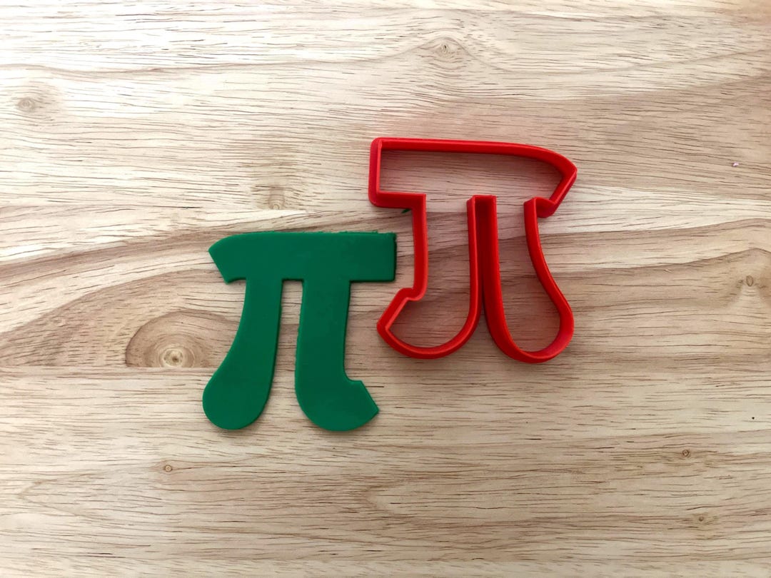 Pi-shaped Cookie Cutter for Math Lovers, Unique Pi Day Baking, Fun ...